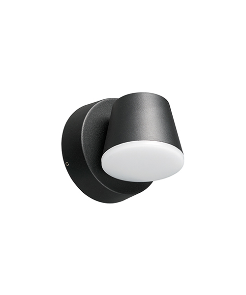 LD55875 MODERN ROUND WALL LIGHT LED 6W WARM WHITE COLOR MOUNTED ...